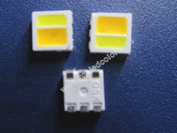 5050wwa led smd 3 white color chips cct dimmable led