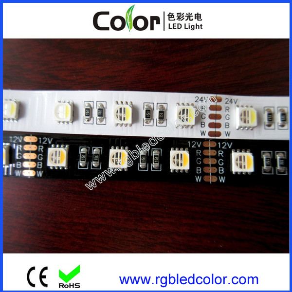 DC12V 24V 30 60 72 84 96 120led/m 5050 smd rgbw 4 in 1 led strip