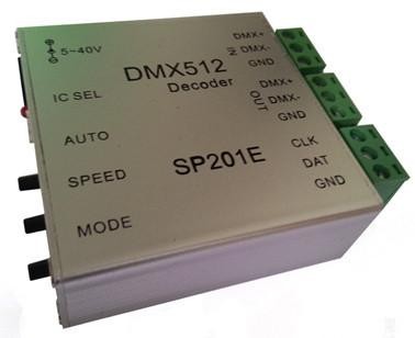 dmx signal signal to spi SP201E DMX Decoder