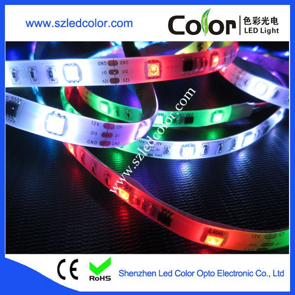 dc12v programmable led strip ws2811 60led