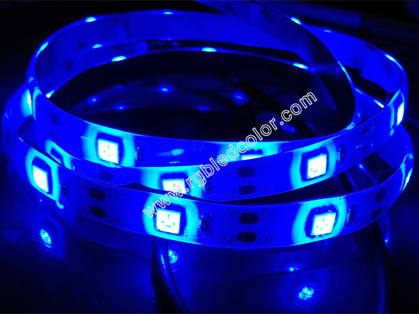 dc5v single color deep bule led strip
