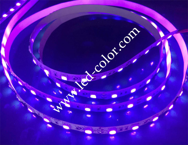 dc12v 60led 14.4w per m uv led tape