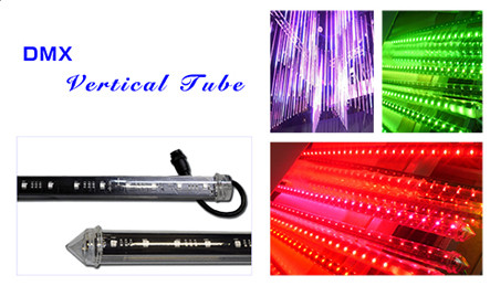 MY9221 SPI Signal 3D Vertical LED Tube Digital RGB