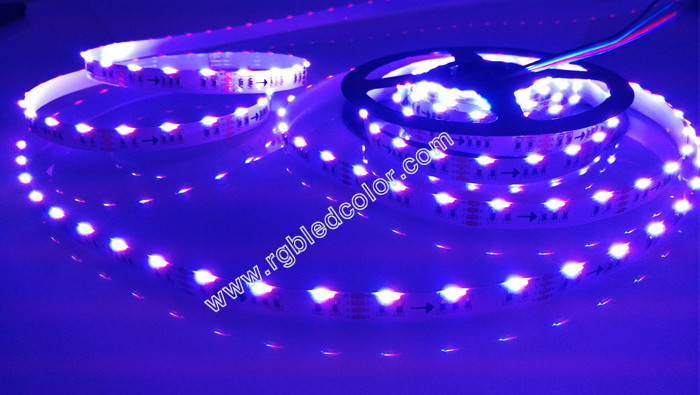 side rgb emitting full color led strip 60led per m 020 smd led strip tape