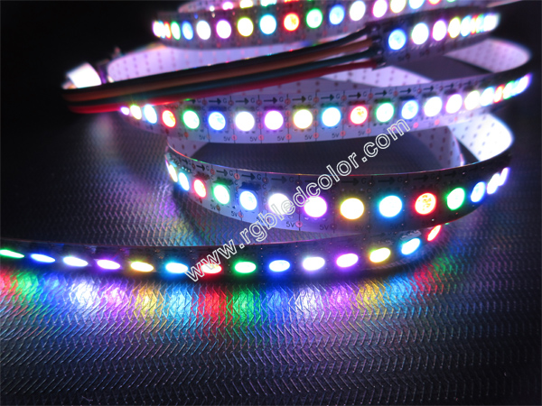 programmable color changing led strip 144 pixels per meter apa102
