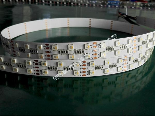 IP65 waterproof black pcb rgbw led strip